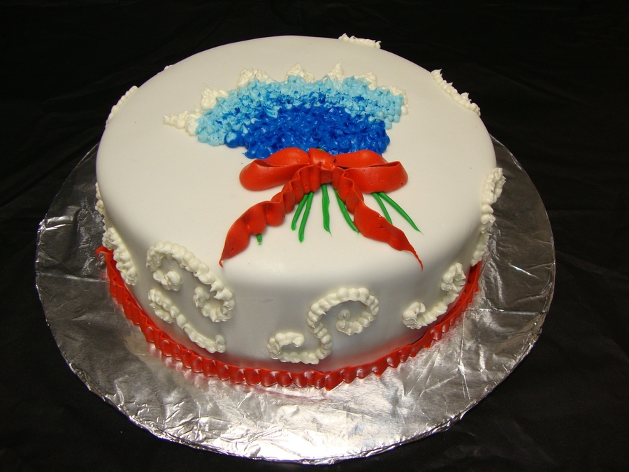 Blue Bonnet - CakeCentral.com