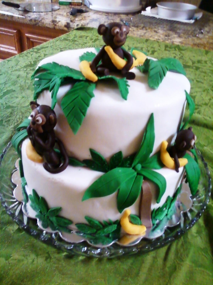 Monkey Baby Shower - CakeCentral.com