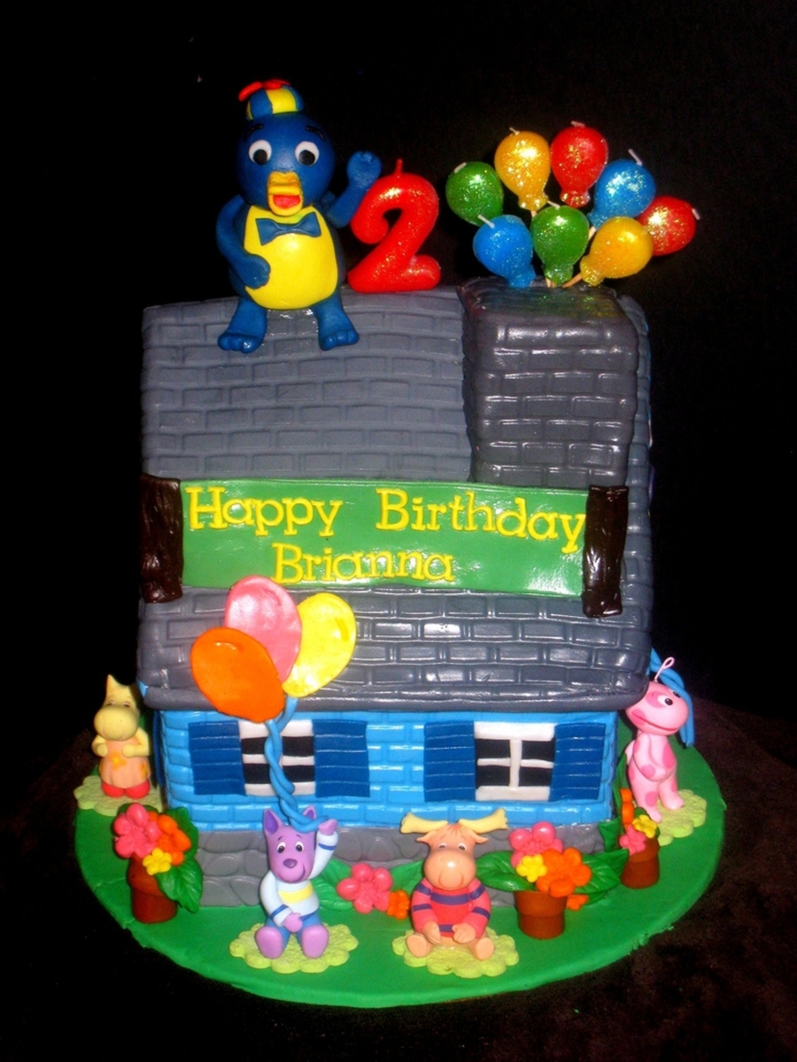 Backyardigans Birthday Cake - CakeCentral.com