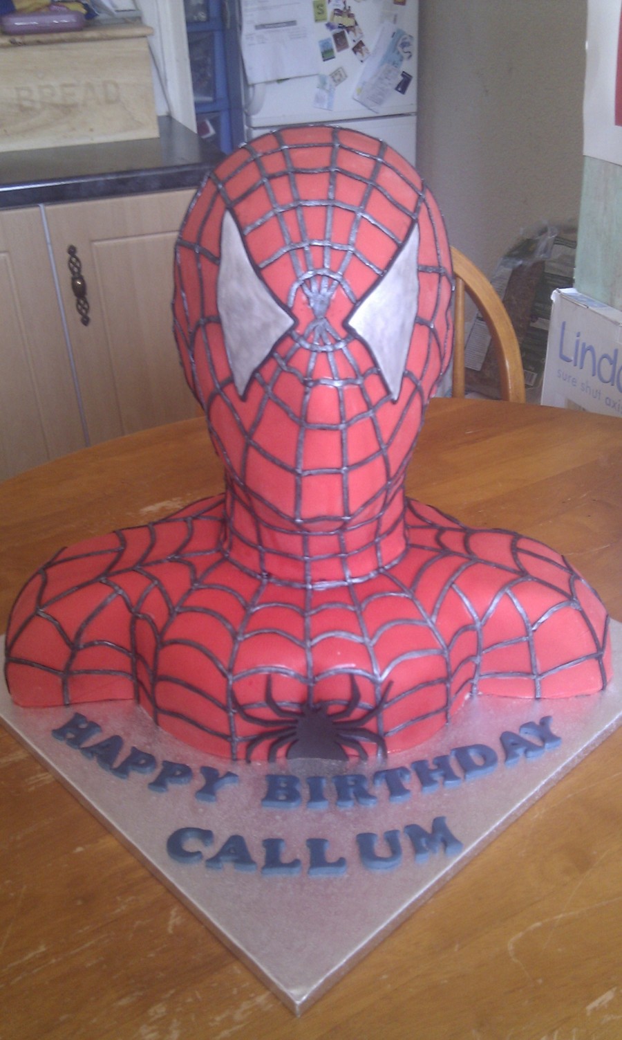 Spiderman Cake My Sons 5Th Birthday CakeCentral spiderman-cake-my-sons-5th-birthday-cakecentral