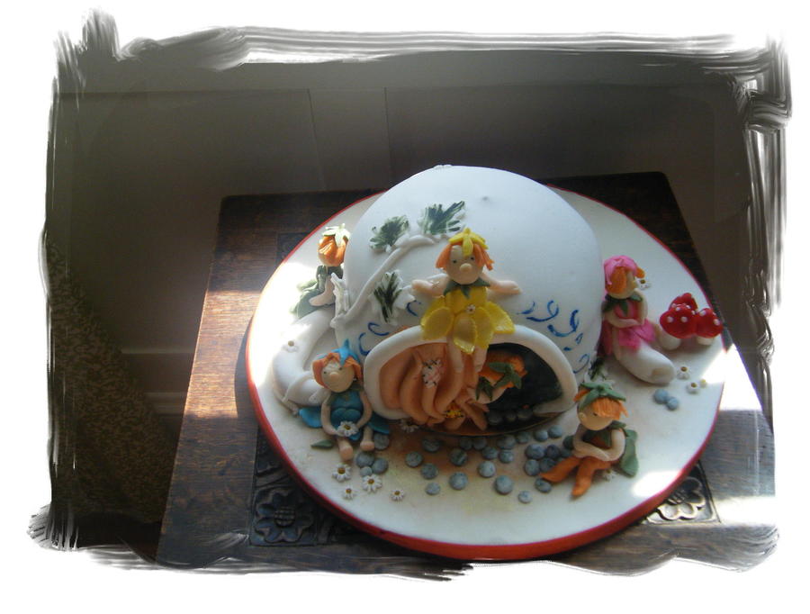 Sofias Pixie Tea Pot House - CakeCentral.com