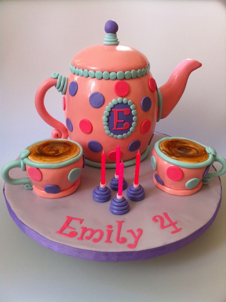 Teapot Cake - CakeCentral.com