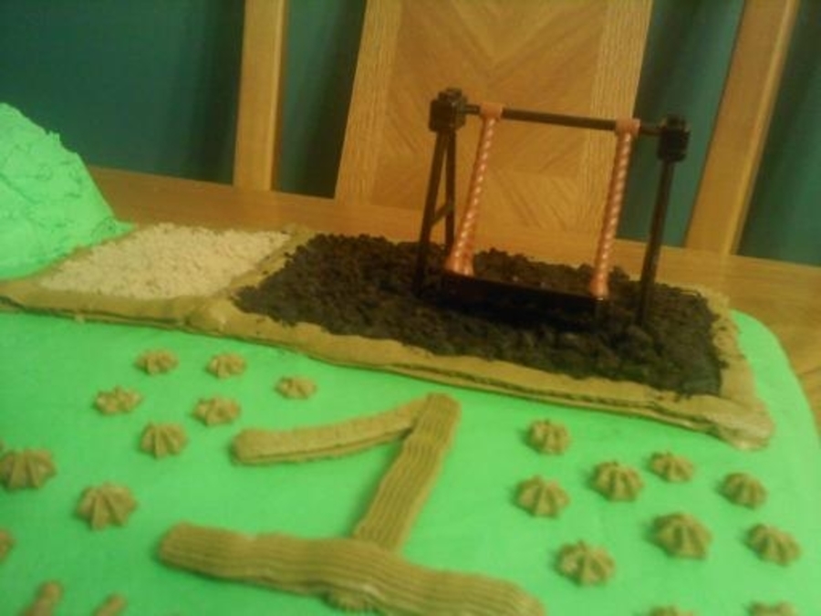 Playground Bday Cake - CakeCentral.com