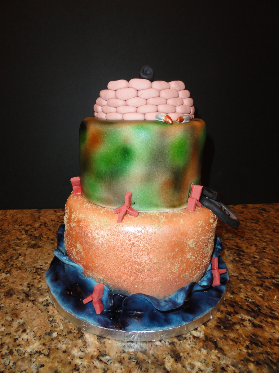 Wwii Cake/ Call Of Duty - CakeCentral.com