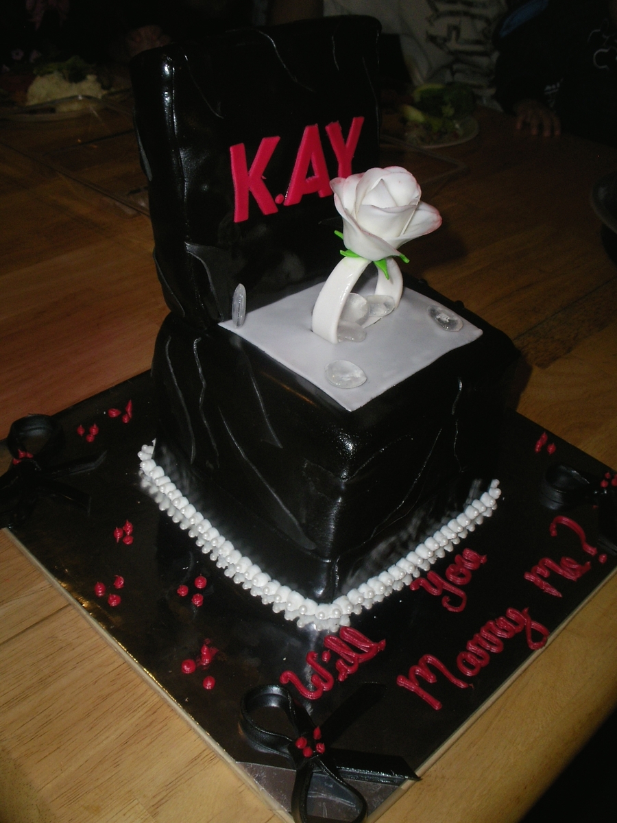 Proposal Cake - CakeCentral.com