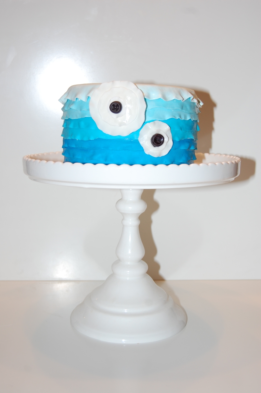 Ruffle Anniversary Cake