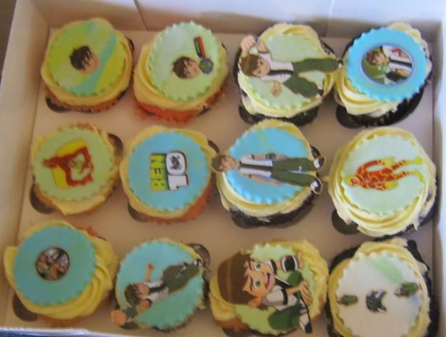 Ben 10 Cupcakes - CakeCentral.com