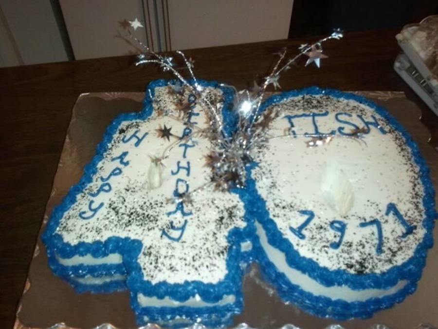 40Th Birthday Cake - CakeCentral.com