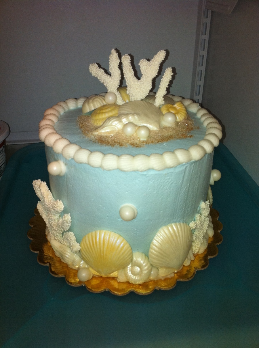 Seaside Cake - CakeCentral.com