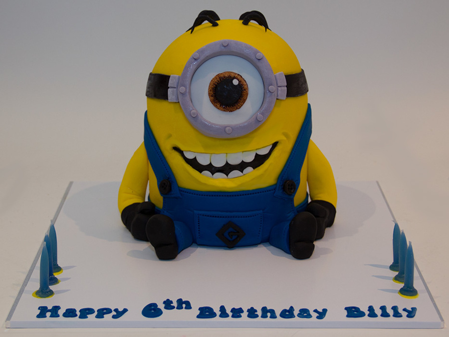 Minion Stuart - CakeCentral.com
