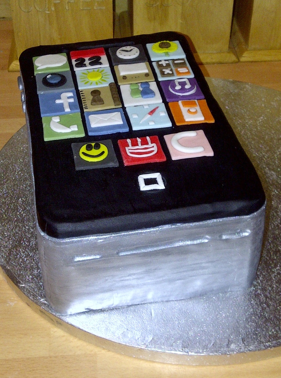 Iphone Cake - CakeCentral.com