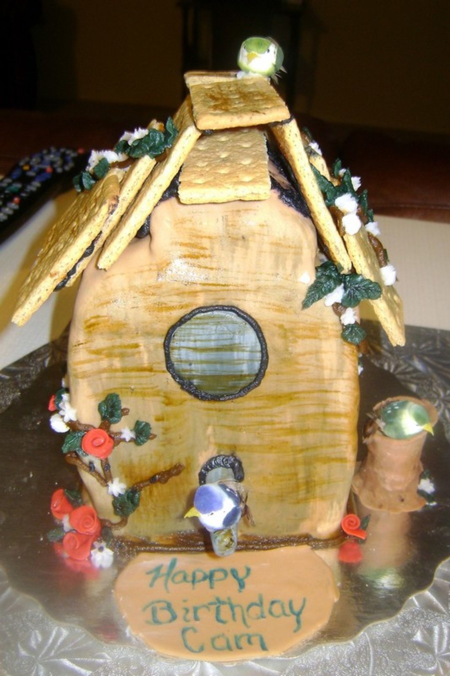 Bird House Cake - CakeCentral.com