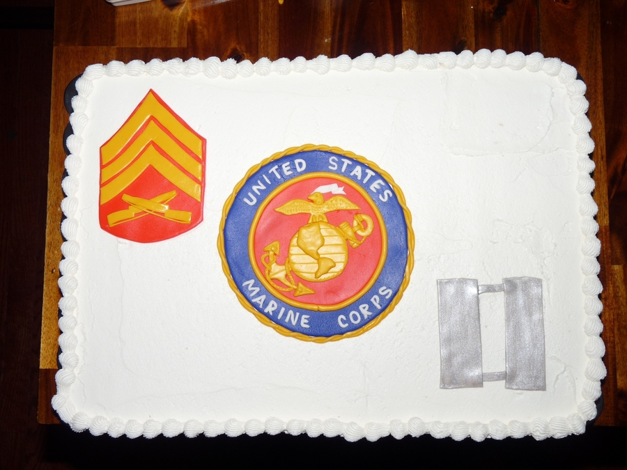 Sergeant To Captain Retirement - CakeCentral.com