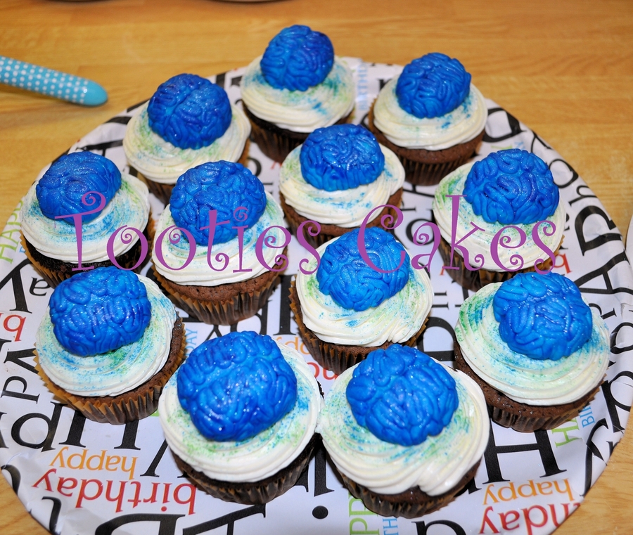 Brain Cupcakes - CakeCentral.com