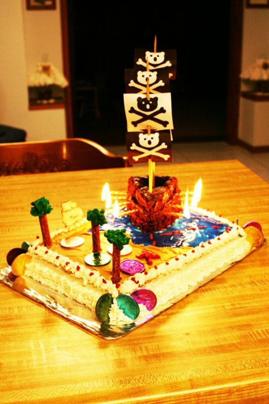 Pirate Cake - CakeCentral.com