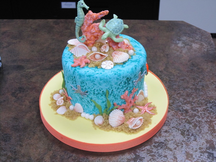 Under The Sea Cake (Nicholas Lodge Class) - CakeCentral.com