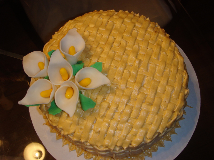 Flower Cake - CakeCentral.com