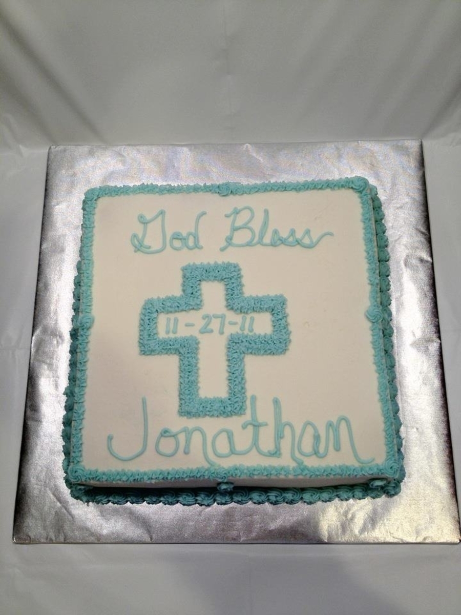 Baptism Sheet - CakeCentral.com