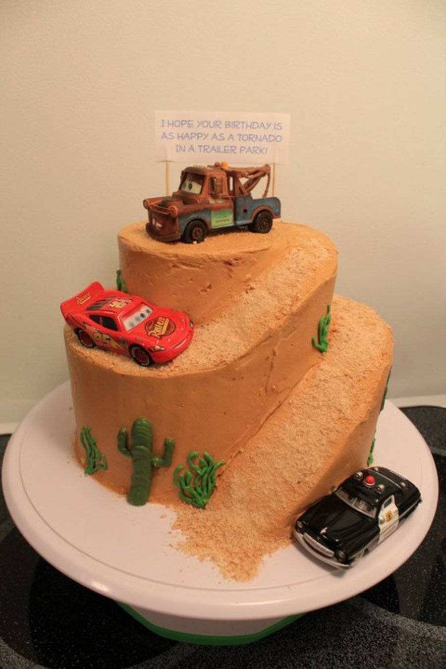 "cars" Birthday Cake - CakeCentral.com