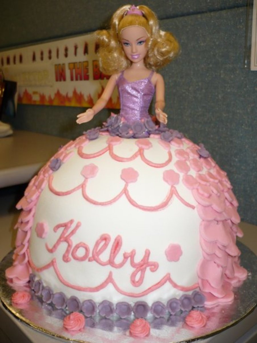 Barbie Cake - CakeCentral.com