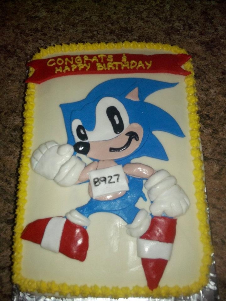 Sonic Birthday - CakeCentral.com