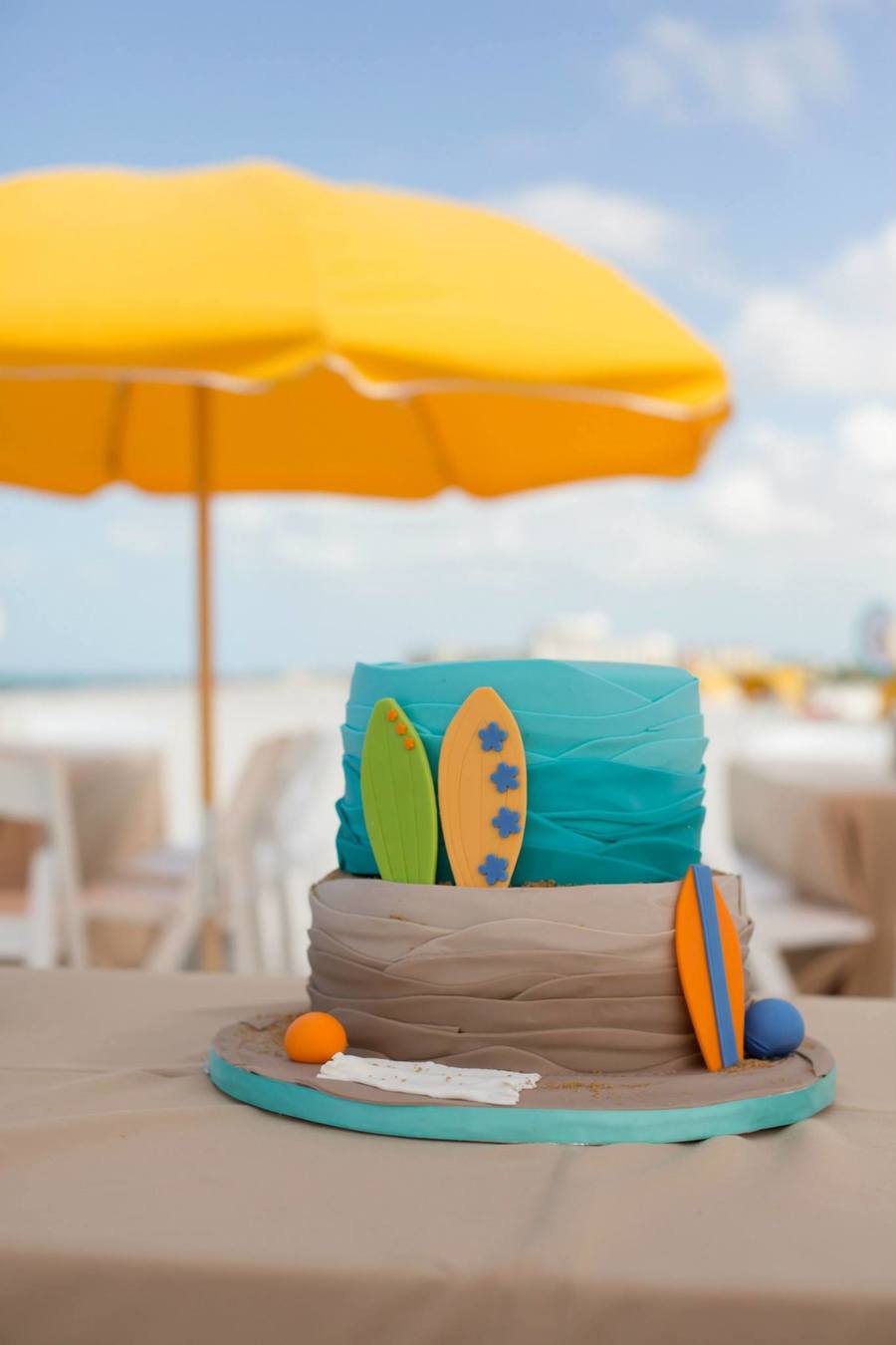 Beach Surf Cake - CakeCentral.com