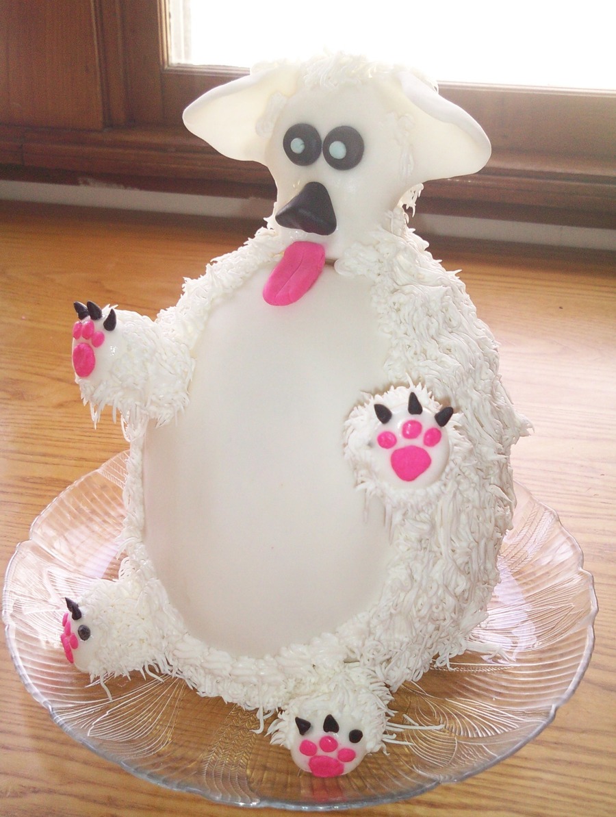 Granpa's Dog - CakeCentral.com