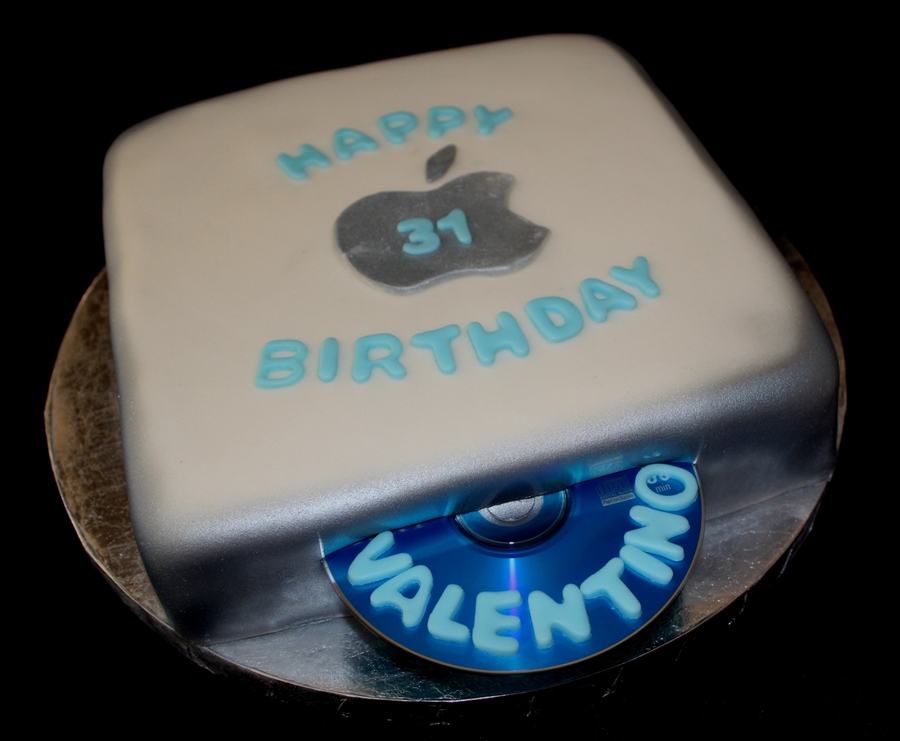 Mac Cd Cake - CakeCentral.com