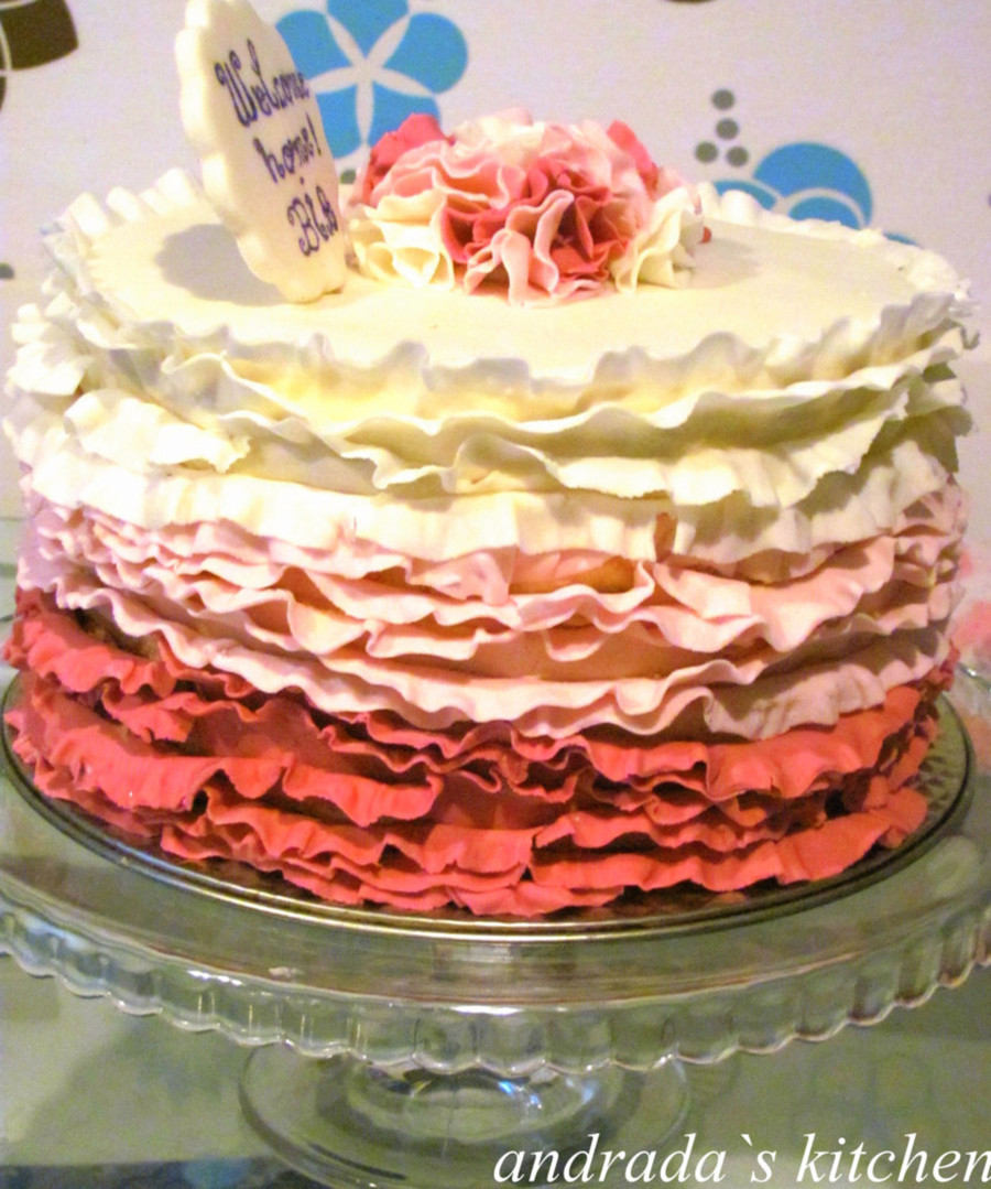 Ruffle Cake - CakeCentral.com