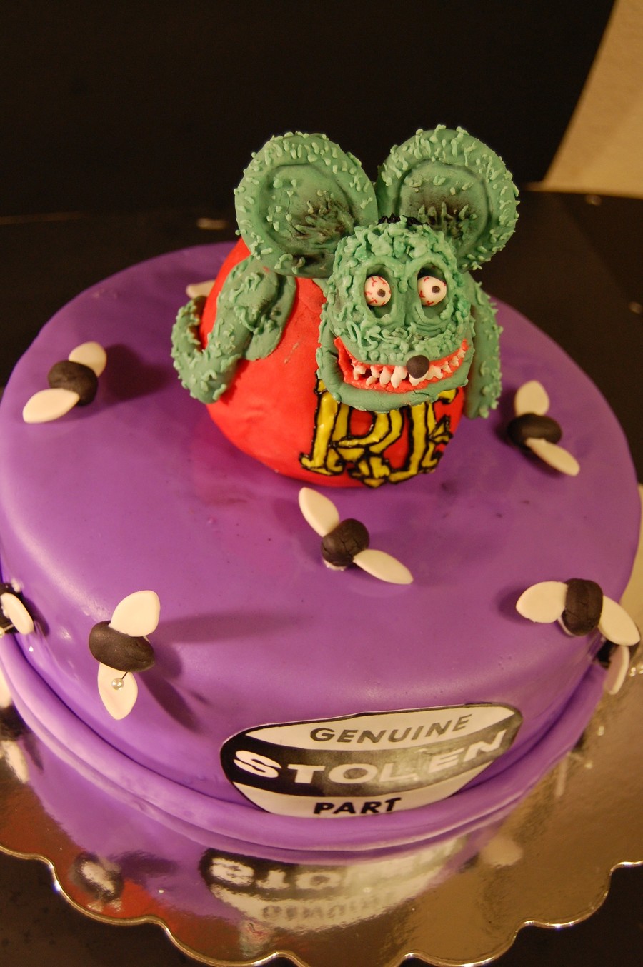 Rat Fink Cake - CakeCentral.com