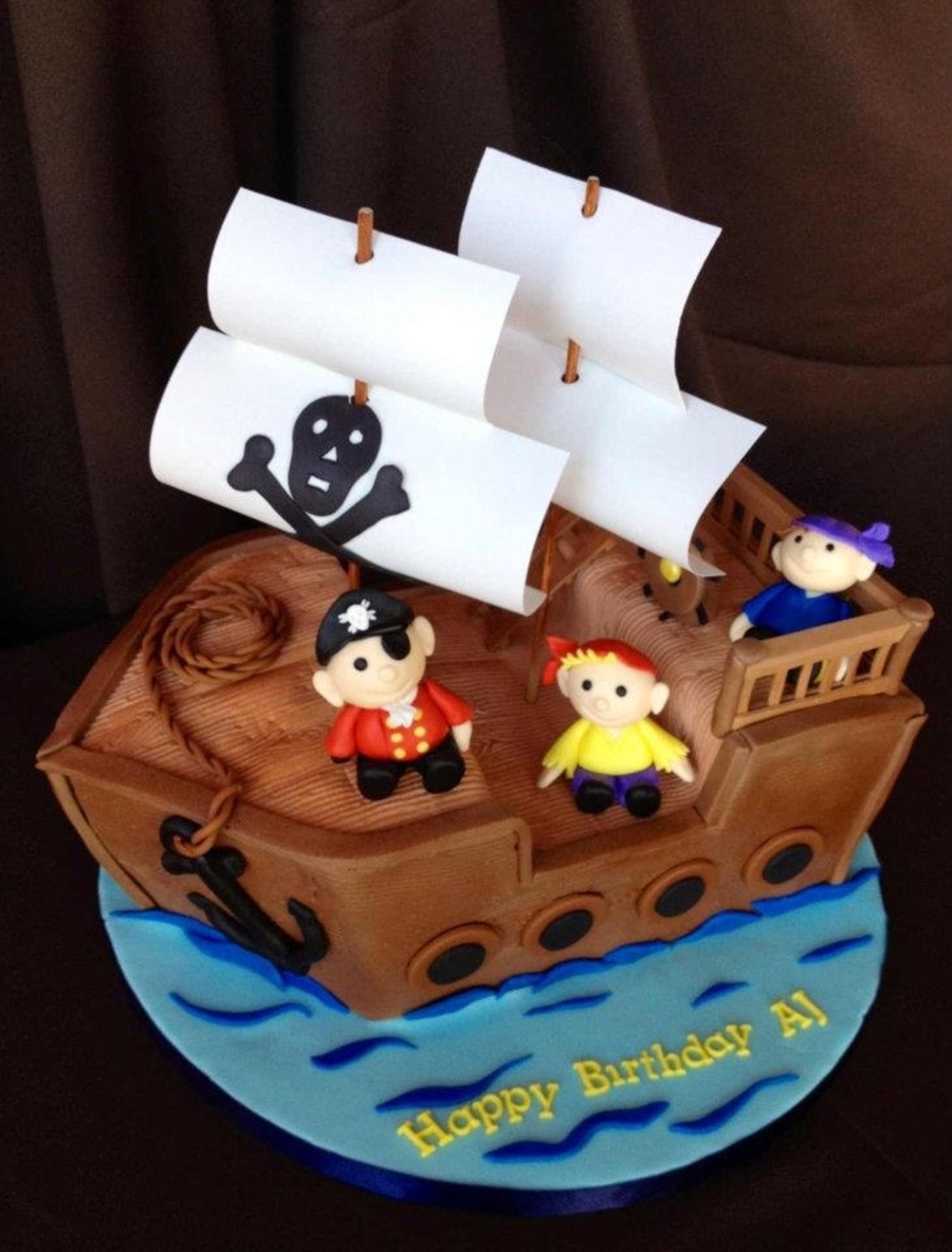 Pirate Cake From Sweet Discoveries - CakeCentral.com