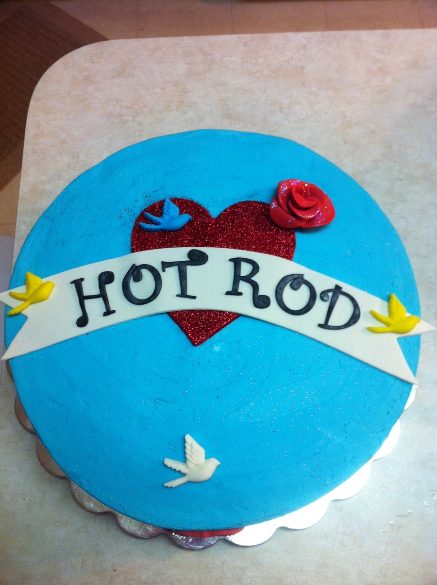 Tattoo Inspired Cake