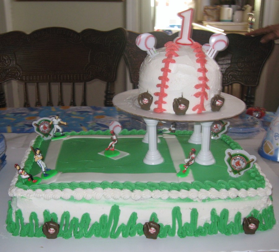 Baseball Cake - CakeCentral.com