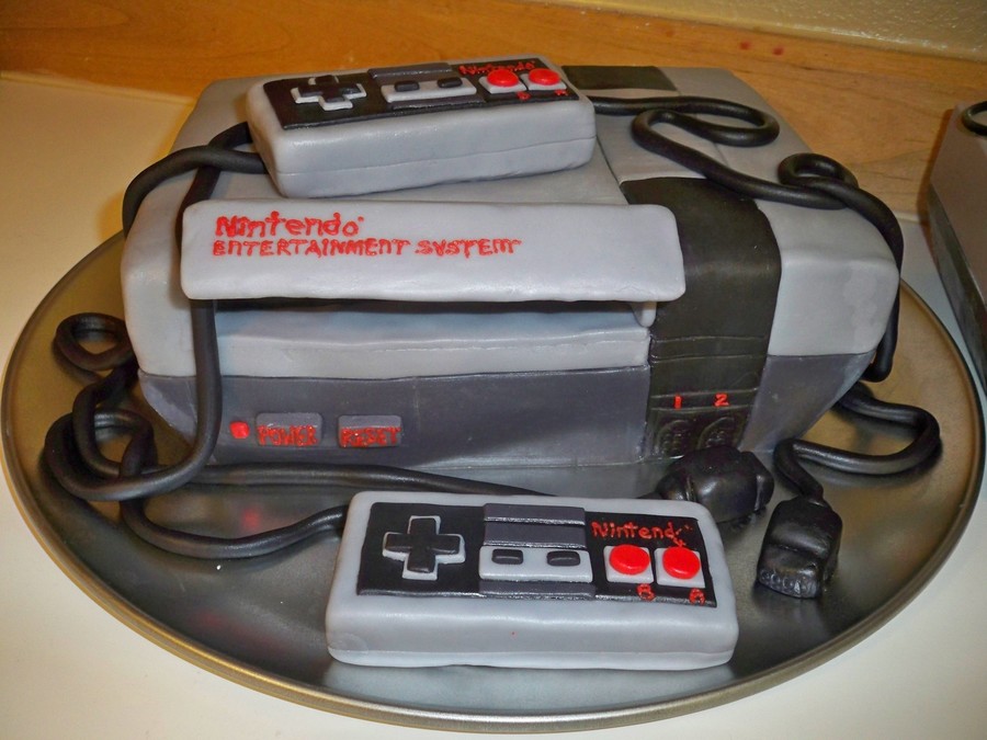 Nintendo Entertainment System Birthday Cake - CakeCentral.com