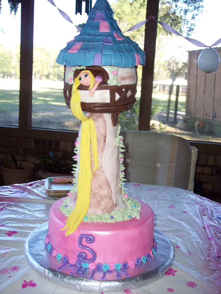 Rapunzel's Tower Cake - CakeCentral.com