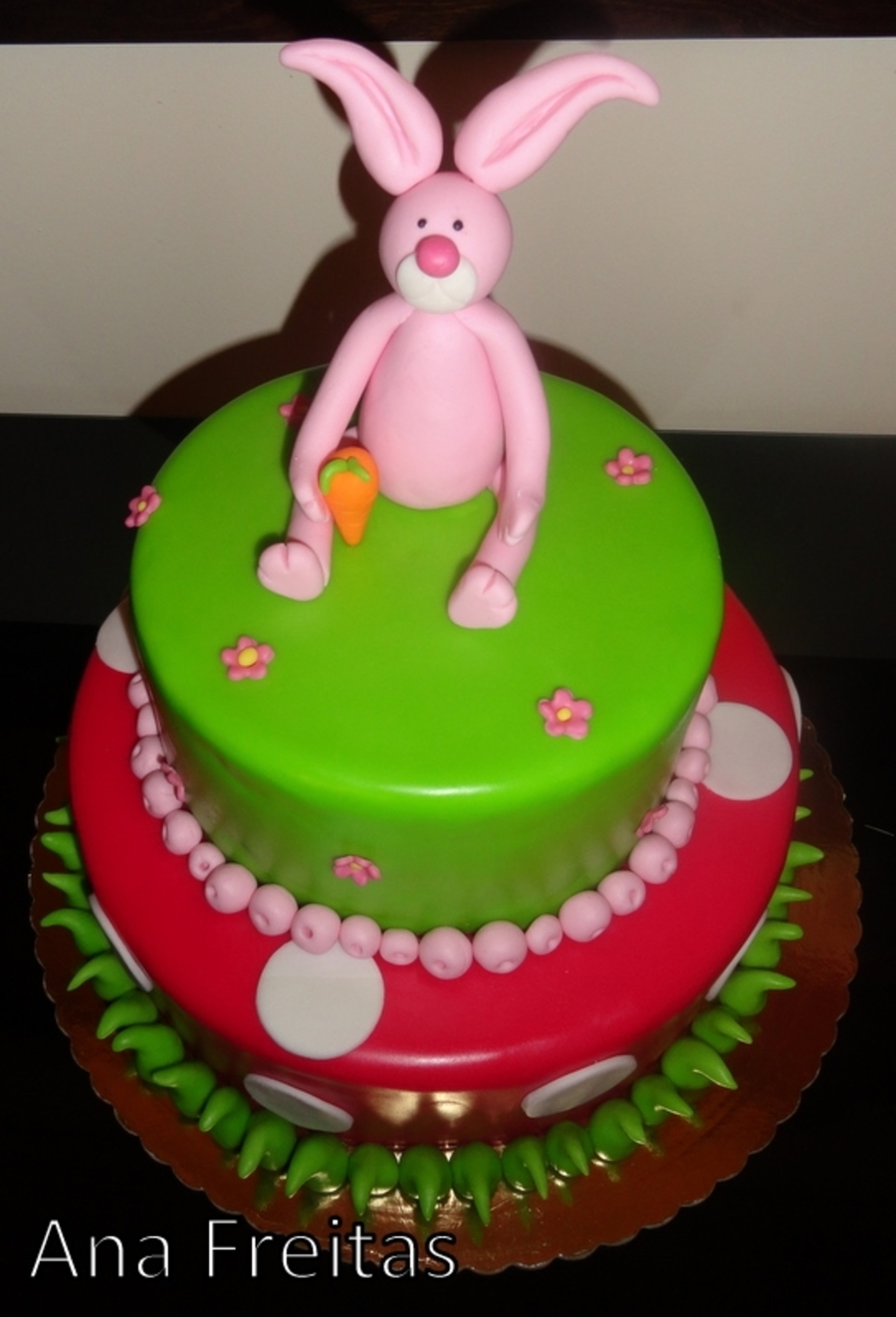 Pink Rabbit - CakeCentral.com