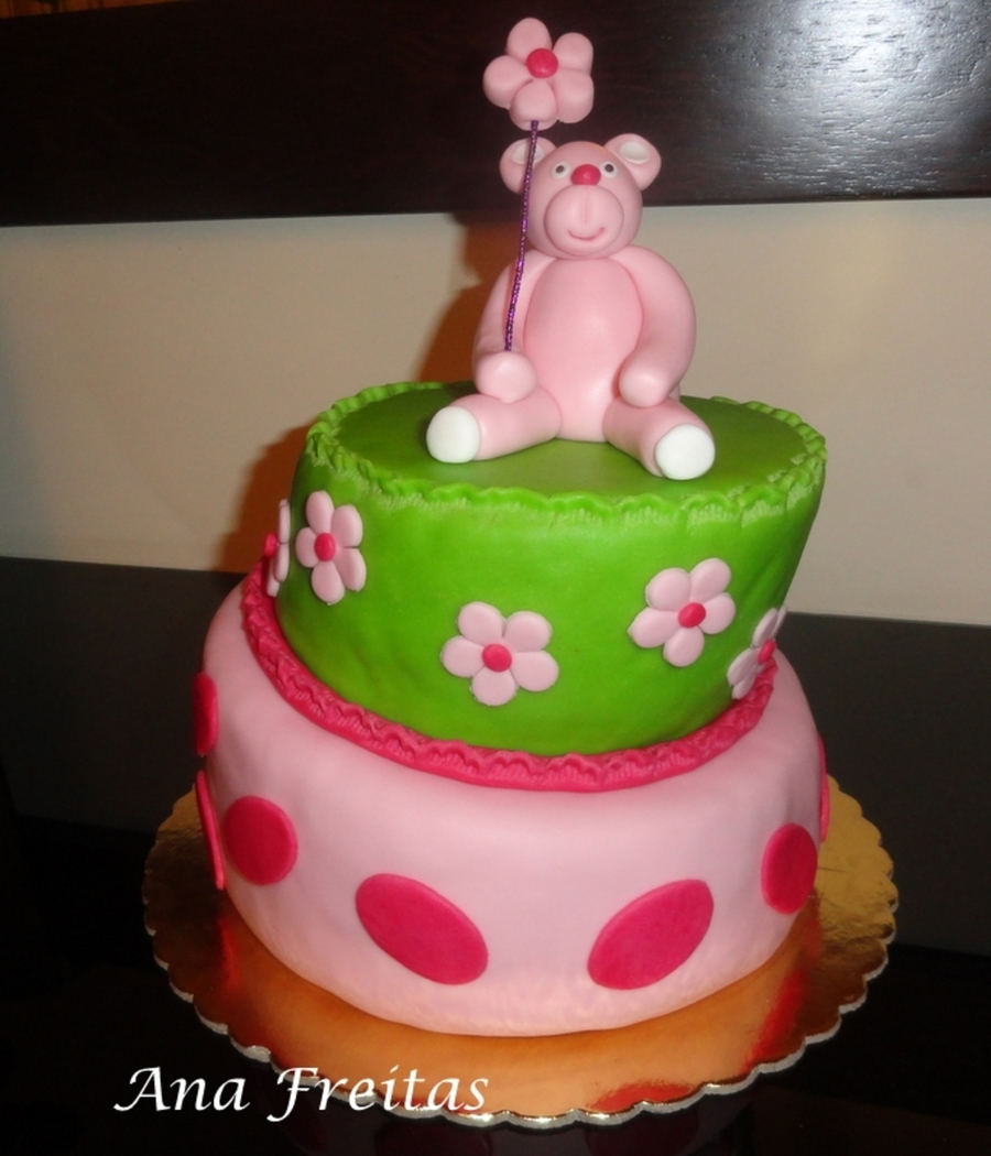 Wonky Bear Cake - CakeCentral.com