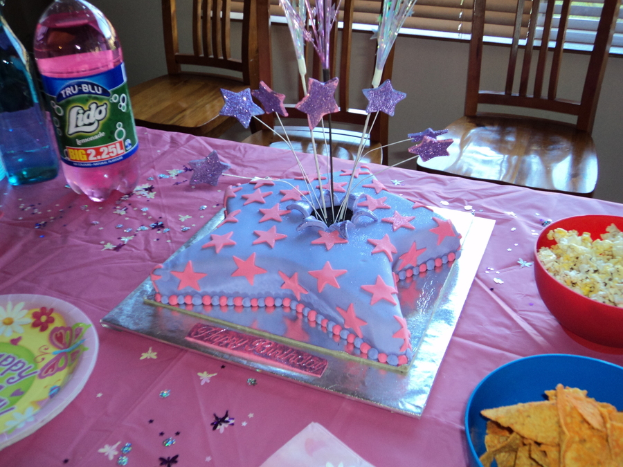 Exploding Star Cake - CakeCentral.com