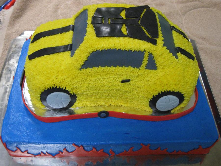 Transformer Bumblebee - CakeCentral.com