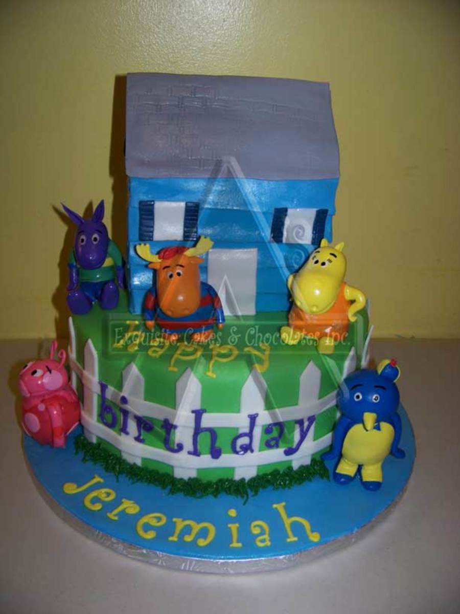 Backyardigans Cake - CakeCentral.com