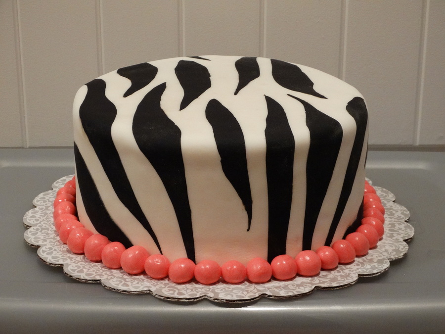 Zebra Print - CakeCentral.com