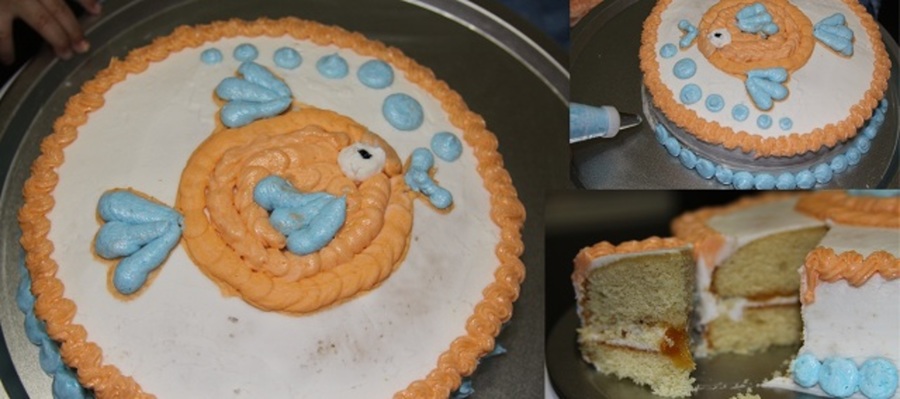 Fish Cake - CakeCentral.com