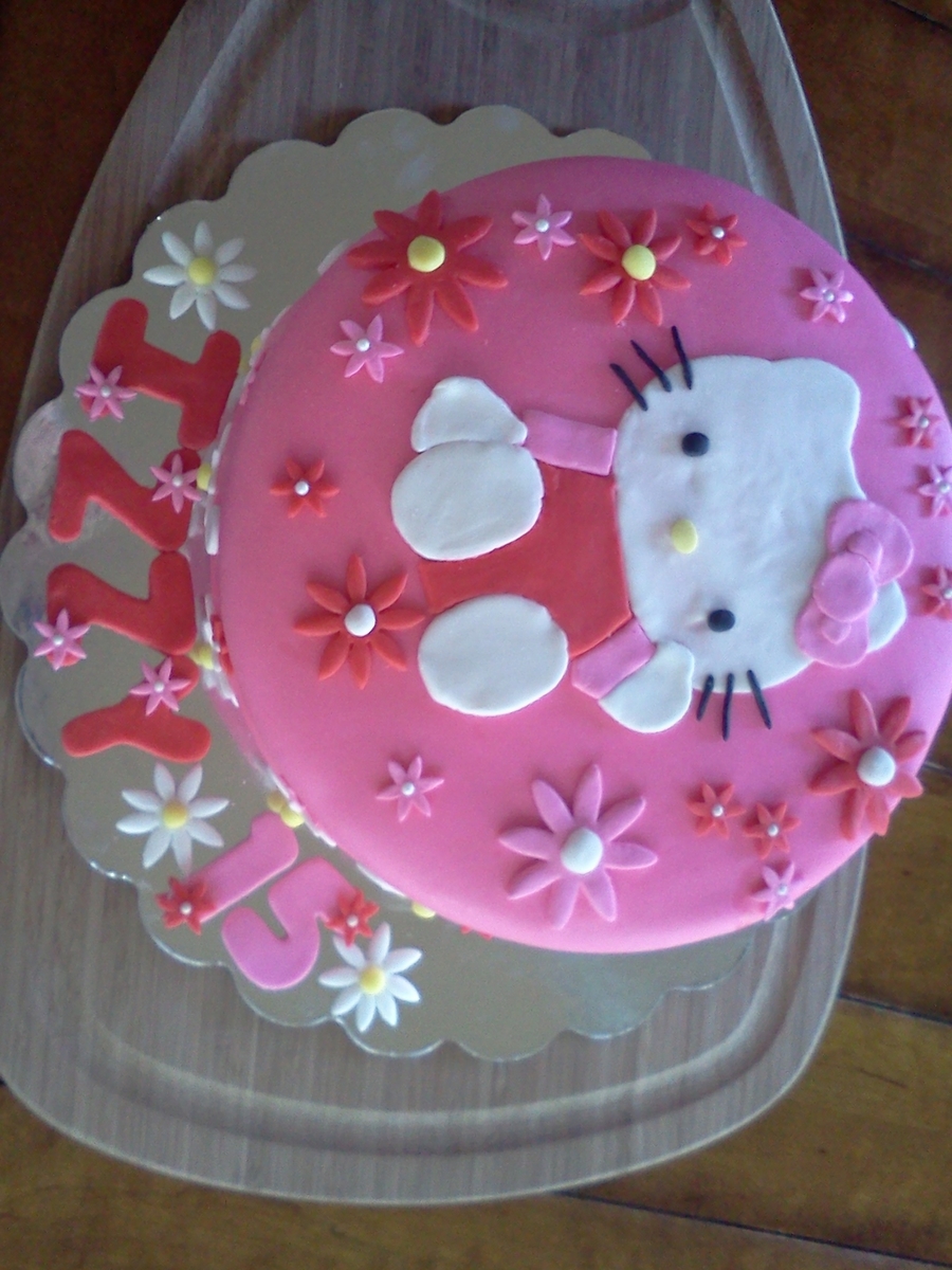 Hello Kitty Birthday Cake - CakeCentral.com