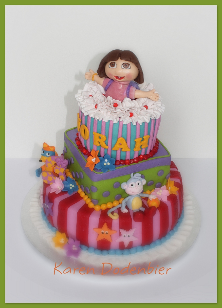 Dora For Norah! - CakeCentral.com