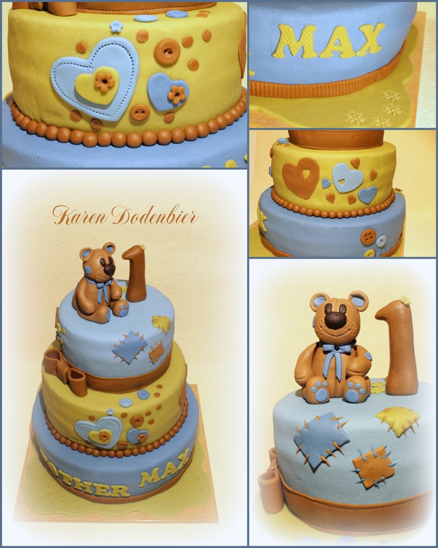 Teddy For Max - CakeCentral.com