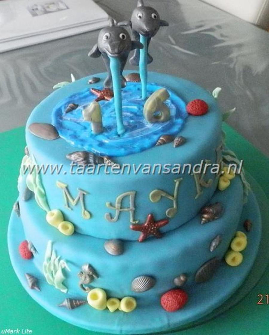 Aqua - CakeCentral.com