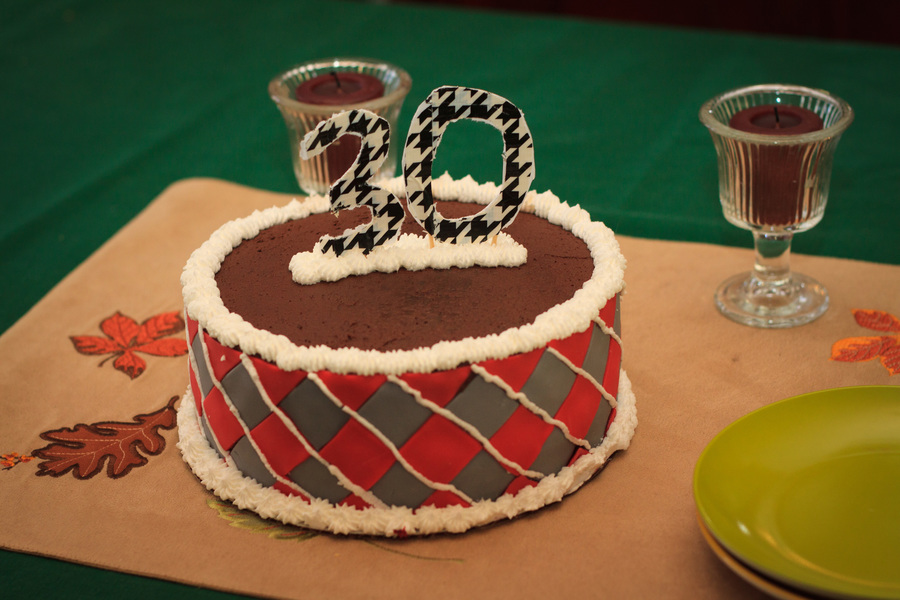 Bama Argyle Cake - CakeCentral.com