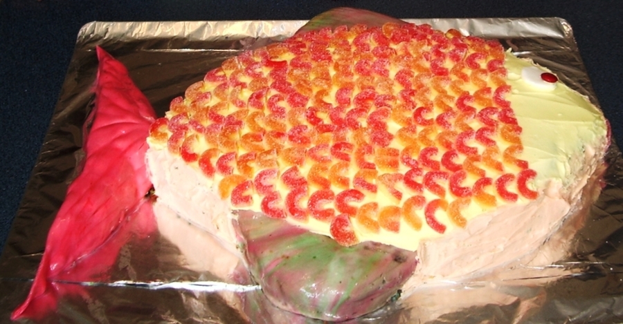 2009 03 Poisson Pour Alex (Fish For Alex) - CakeCentral.com