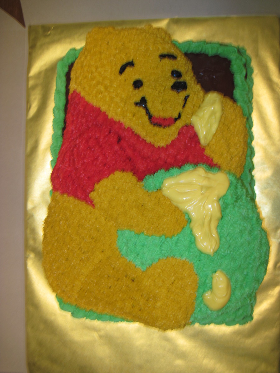 Pooh Bear - CakeCentral.com
