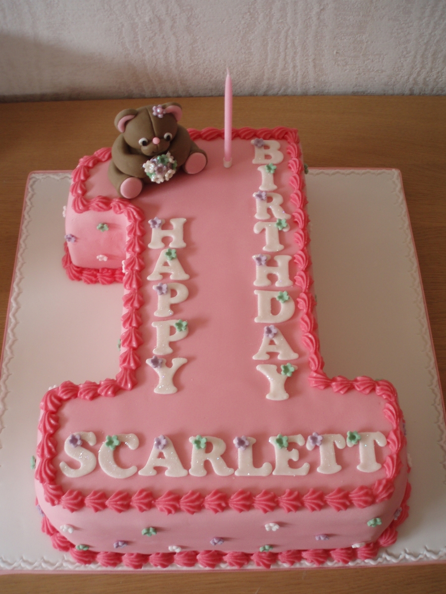 Number One Birthday Cake CakeCentral